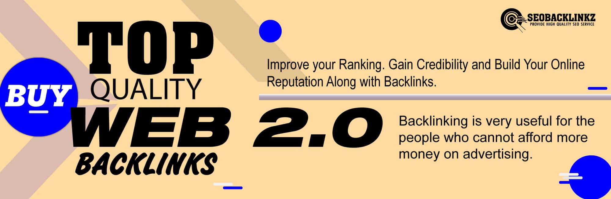 Buy Top Quality Web 2.0 backlinks -Standard Package - SEOBacklinkz